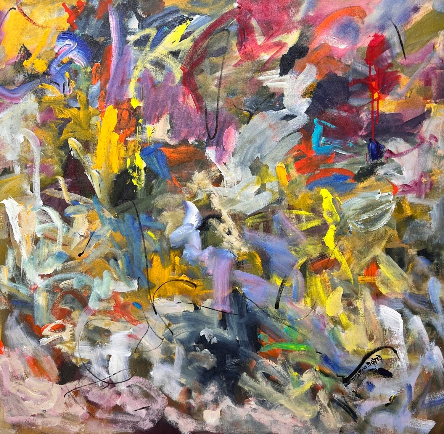 Colourful Abstracts – Marie Manon Art Inc.